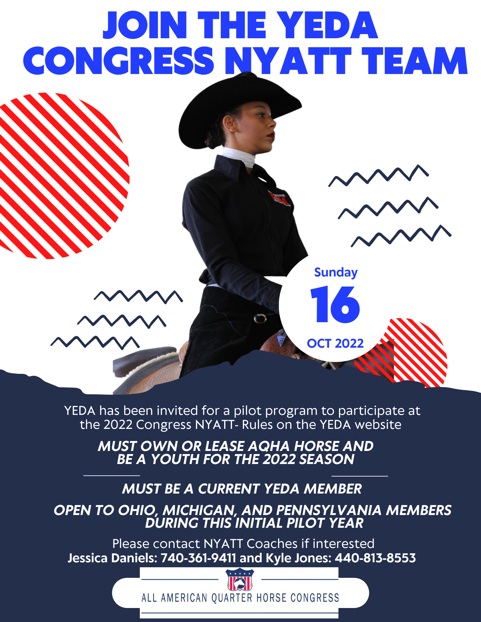 YEDA Team for the NYATT Competition at The Quarter Horse Congress